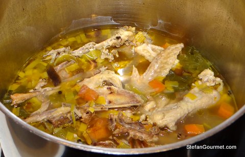 Brown Chicken Stock – Stefan's Gourmet Blog