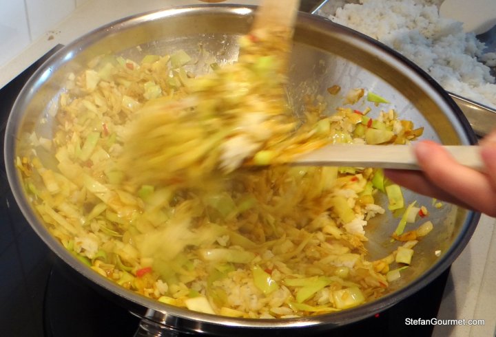Dutch Nasi Goreng with Chicken Satay and Atjar – Stefan's Gourmet Blog