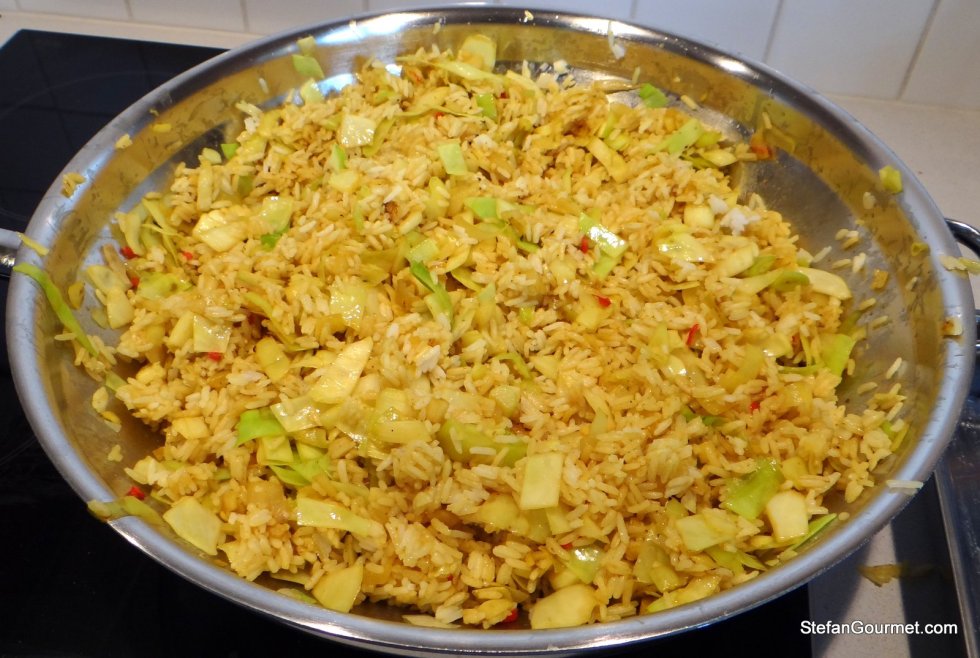 Dutch Nasi Goreng with Chicken Satay and Atjar – Stefan's Gourmet Blog