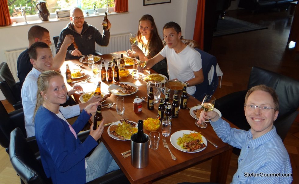 Dutch Nasi Goreng with Chicken Satay and Atjar – Stefan's Gourmet Blog