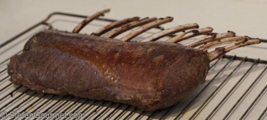Rack of Venison Sous-Vide with Salsify and Pickled Green Cabbage ...