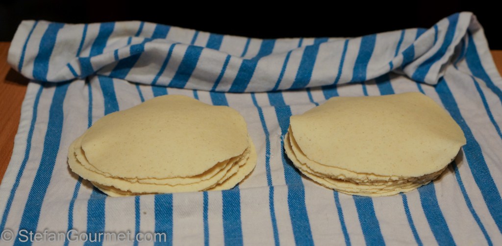 Homemade Corn Tortillas and Hard Taco Shells – Stefan's Gourmet Blog