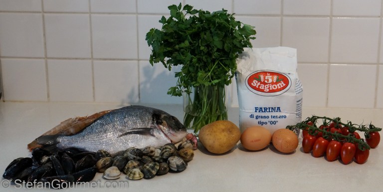 Fish Ravioli with Seafood (Ravioli di Pesce ai Frutti di Mare) – Stefan ...