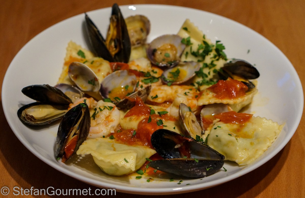Fish Ravioli with Seafood (Ravioli di Pesce ai Frutti di Mare) – Stefan ...
