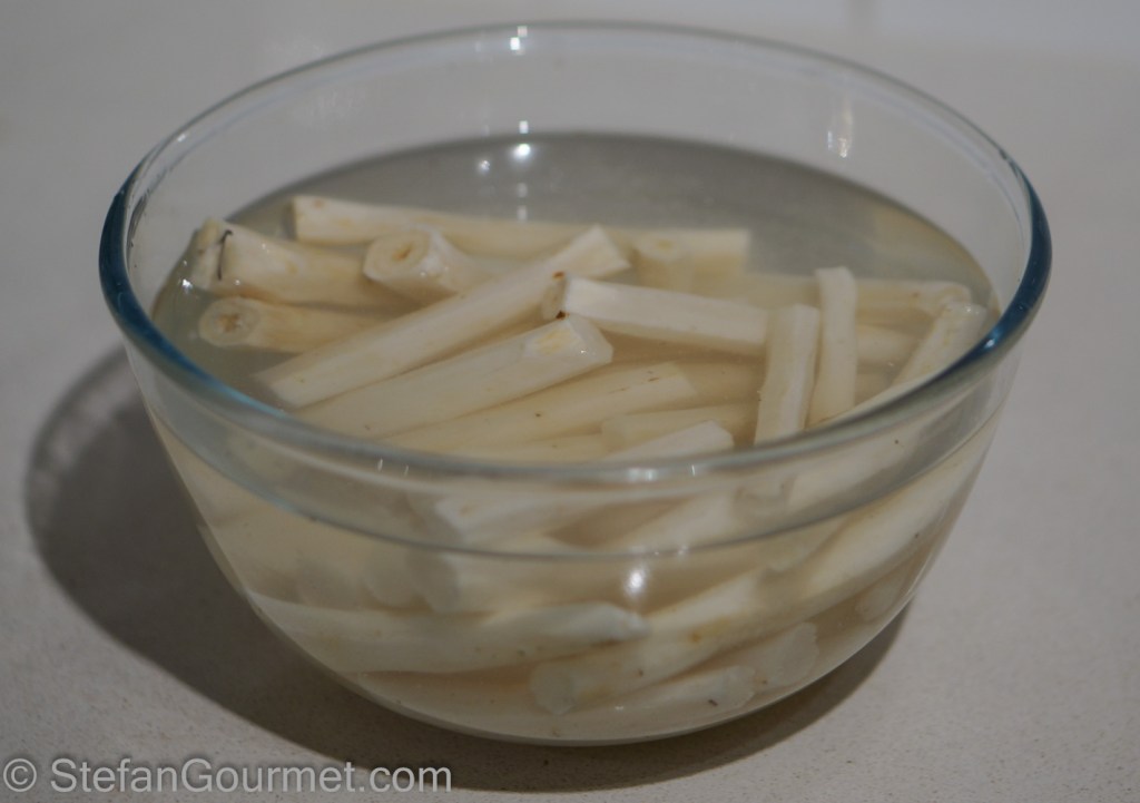 Salsify à la Clayton with Duck – Stefan's Gourmet Blog