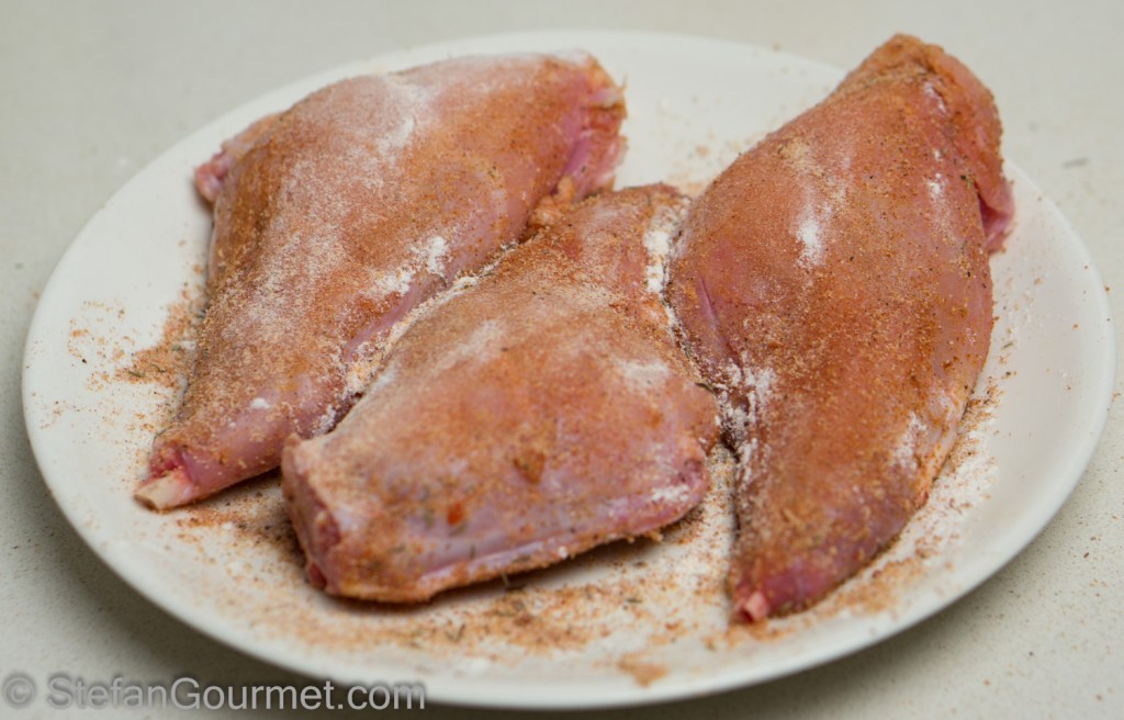 Cajun Rabbit Sous-Vide – Stefan's Gourmet Blog