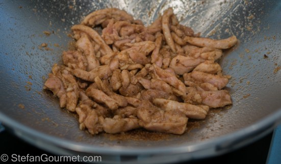 Thai Chicken and Eggplant Stir-Fried with Red Curry (Pad Phed Gai ...