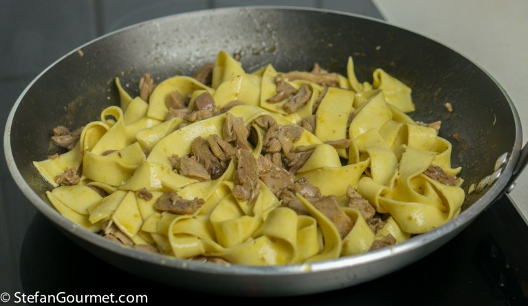 Tagliatelle with Duck (Tagliatelle all’Anatra) – Stefan's Gourmet Blog