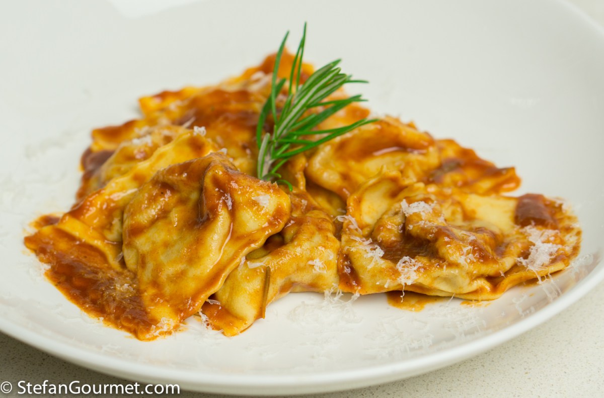 Ravioli al Ragù di Cinghiale (Wild Boar Ravioli) – Stefan's Gourmet Blog