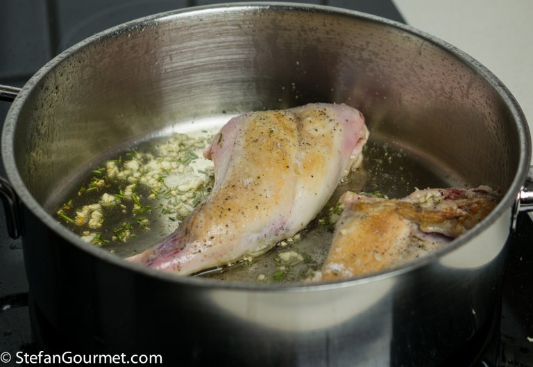 Rabbit in Piquant Sauce, Stovetop Braised or Sous-Vide (Coniglio in ...