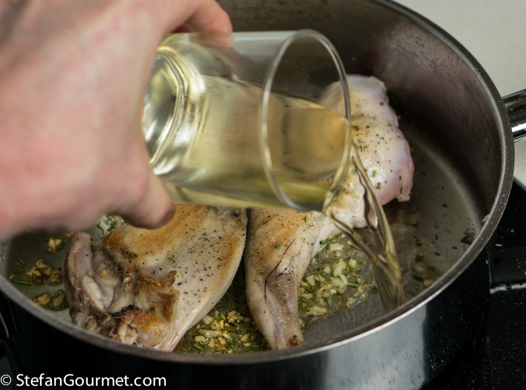 Rabbit in Piquant Sauce, Stovetop Braised or Sous-Vide (Coniglio in ...
