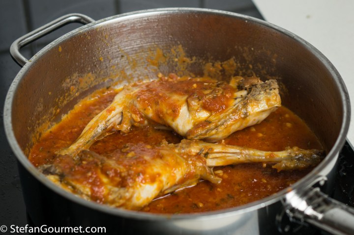 Rabbit in Piquant Sauce, Stovetop Braised or Sous-Vide (Coniglio in ...
