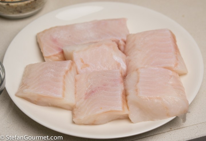 Breaded Wolffish with Anchovy-Braised Peppers – Stefan's Gourmet Blog