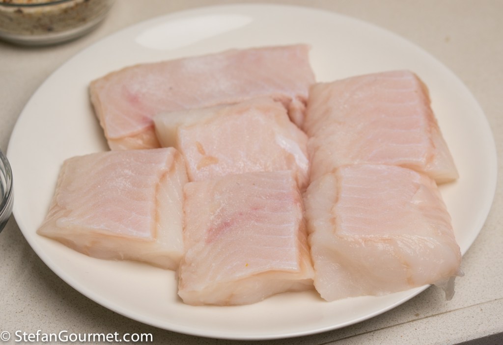 Breaded Wolffish with Anchovy-Braised Peppers – Stefan's Gourmet Blog