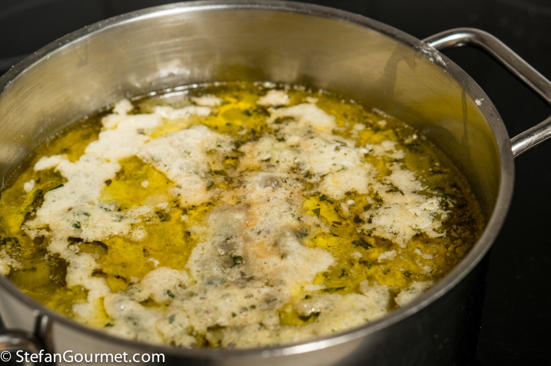 Fresh Cod alla Vicentina with Polenta – Stefan's Gourmet Blog
