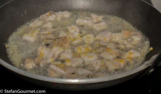Linguine with Sole and Lemon Zest – Stefan's Gourmet Blog