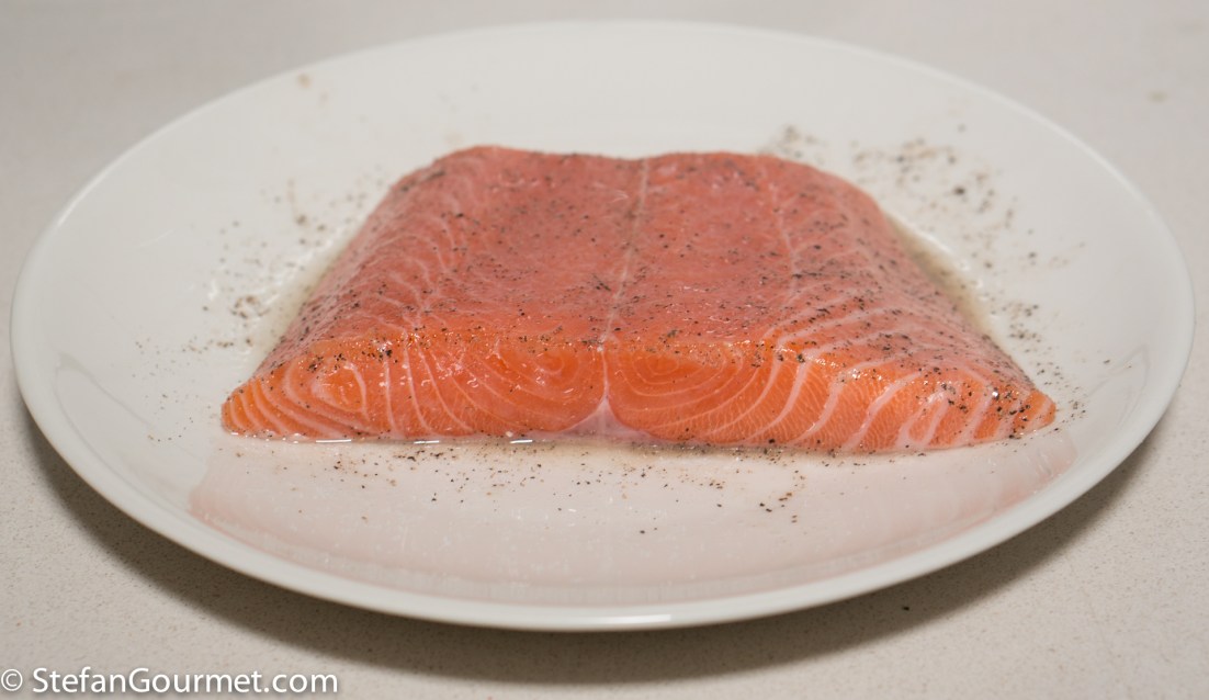 Split Pea Risotto with Hot Smoked Salmon – Stefan's Gourmet Blog