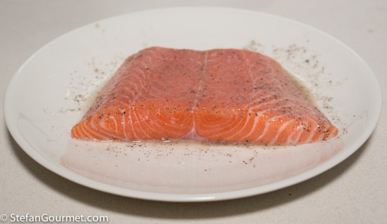 Split Pea Risotto with Hot Smoked Salmon – Stefan's Gourmet Blog