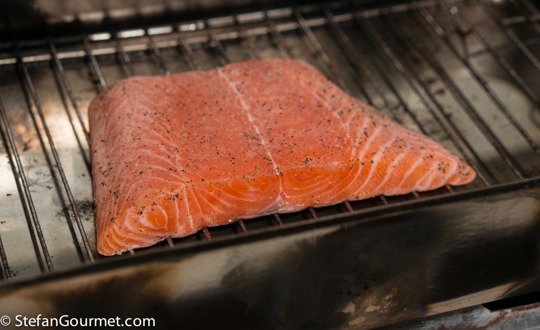 Split Pea Risotto with Hot Smoked Salmon – Stefan's Gourmet Blog
