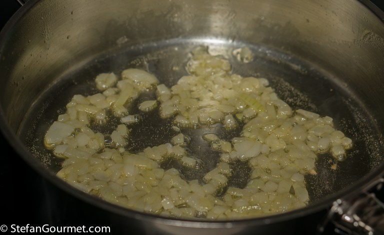 Split Pea Risotto with Hot Smoked Salmon – Stefan's Gourmet Blog