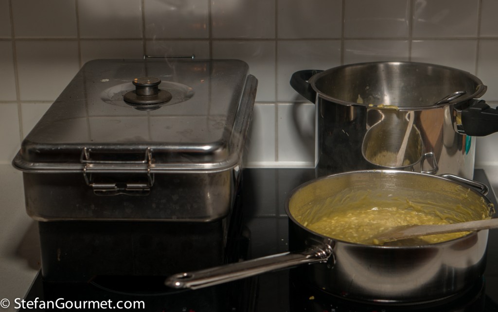 Split Pea Risotto with Hot Smoked Salmon – Stefan's Gourmet Blog