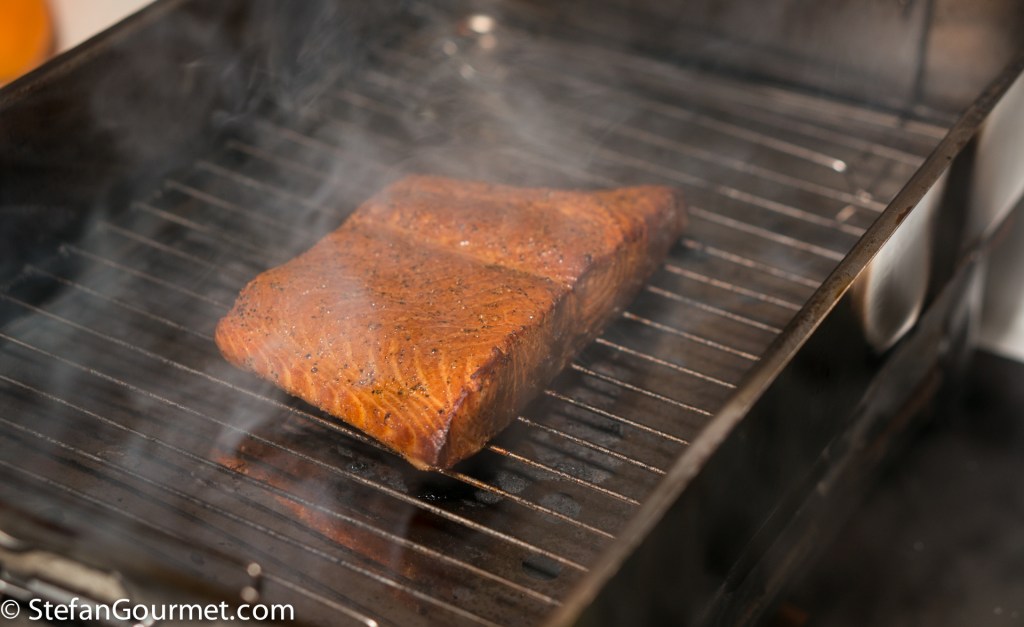 Split Pea Risotto with Hot Smoked Salmon – Stefan's Gourmet Blog