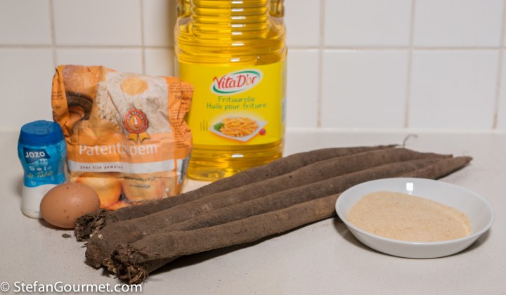 Partridge Sous-Vide with Its Own Jus, Deep Fried Salsify, and Parsley ...