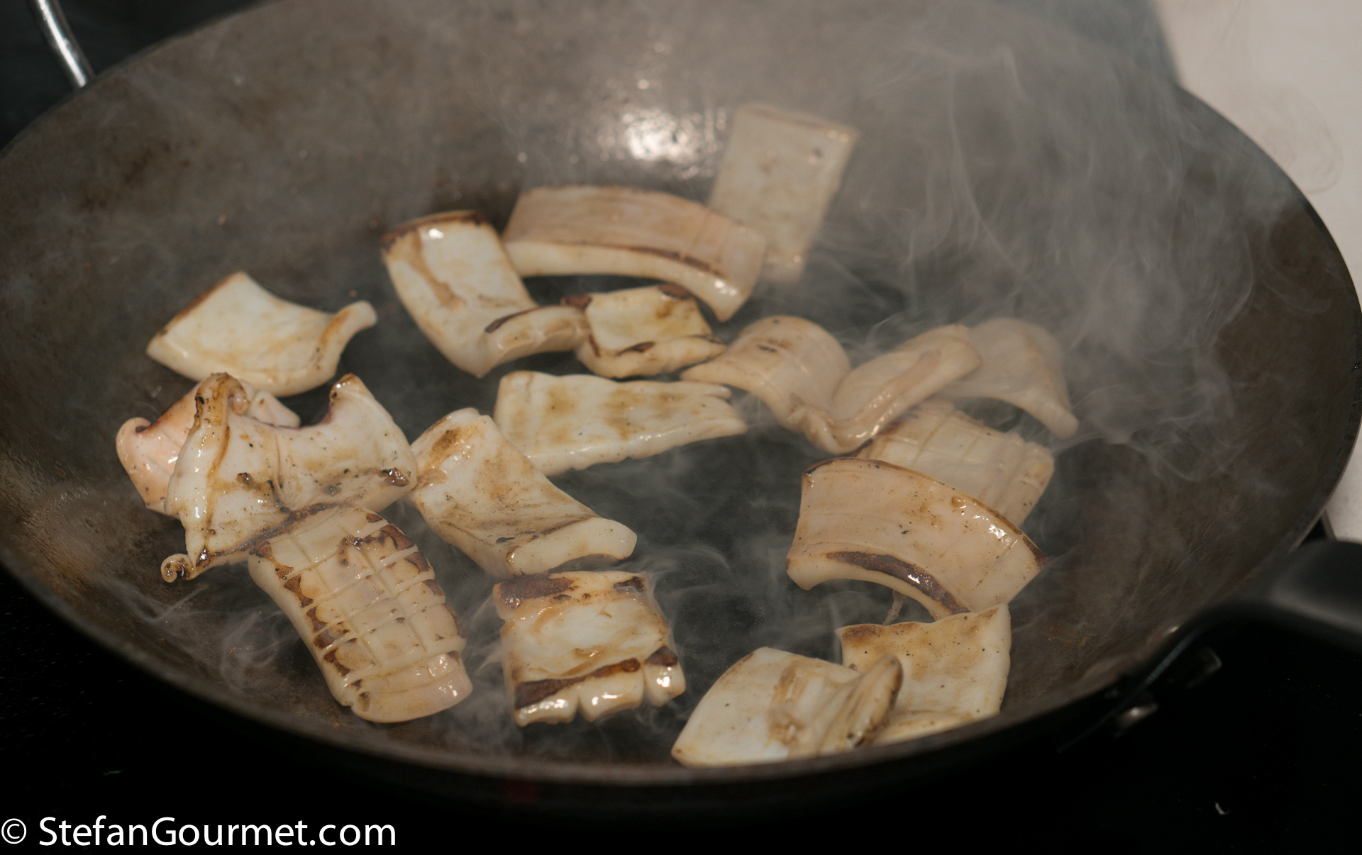 Squid with Avocado – Stefan's Gourmet Blog