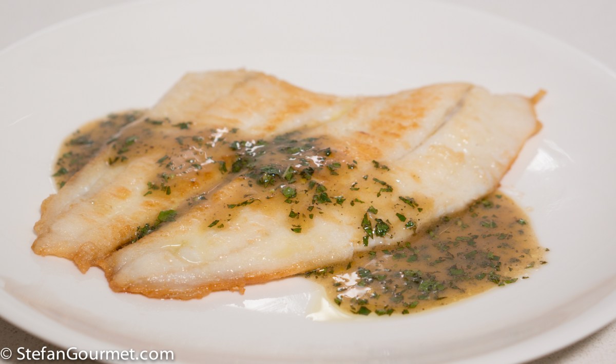 Pan Fried Turbot with Mint Sauce – Stefan's Gourmet Blog