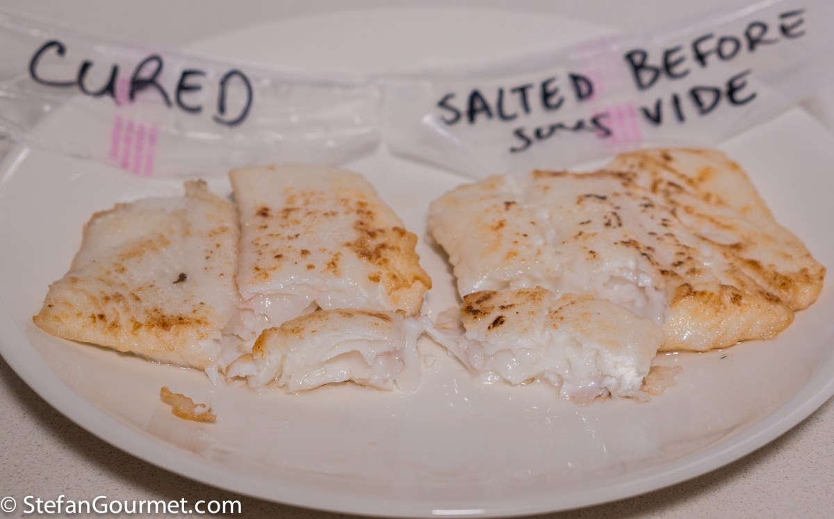 Briefly Curing Fish Before Cooking – Stefan's Gourmet Blog