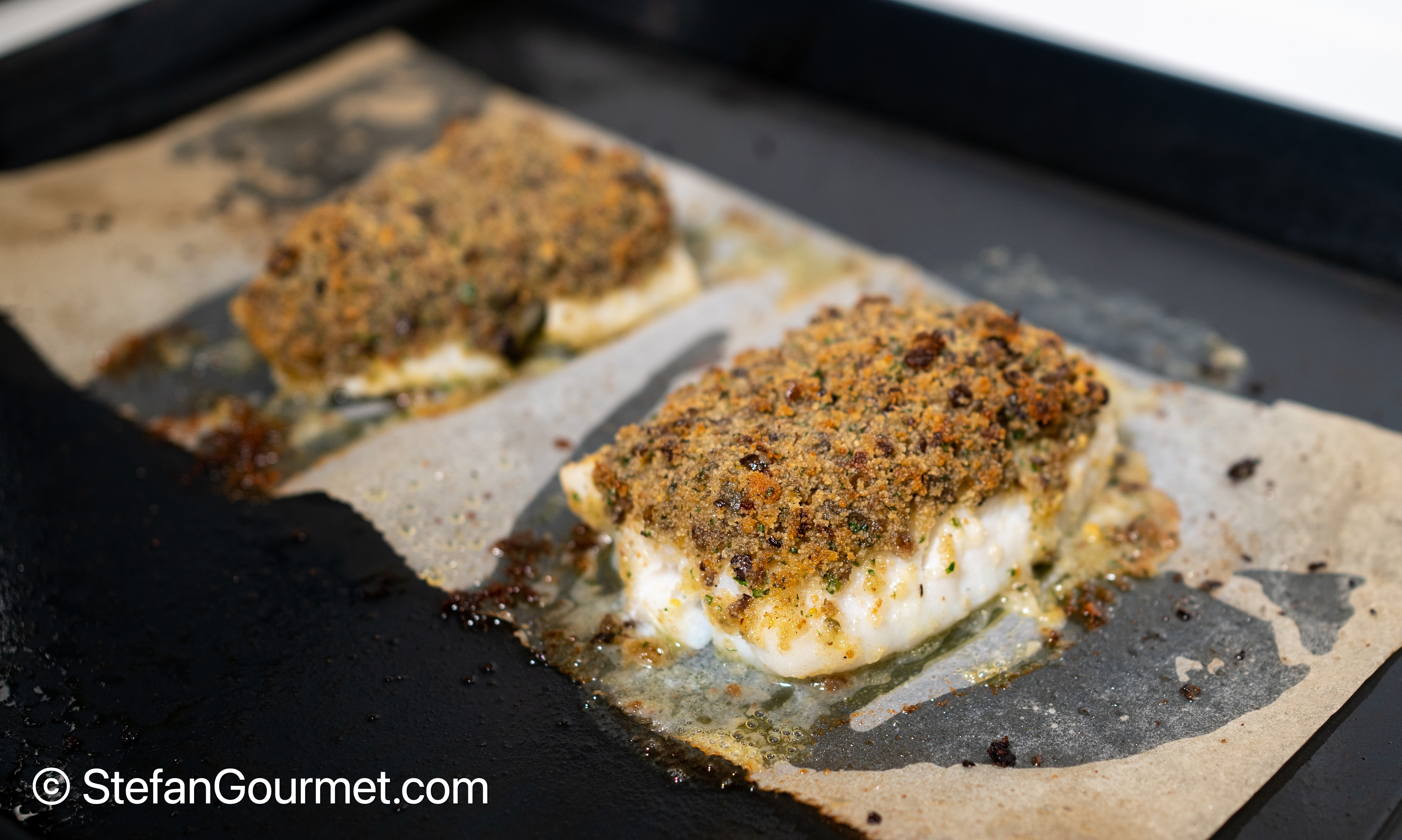 Merluzzo alla Palermitana (Baked Cod With Crust) – Stefan's Gourmet Blog