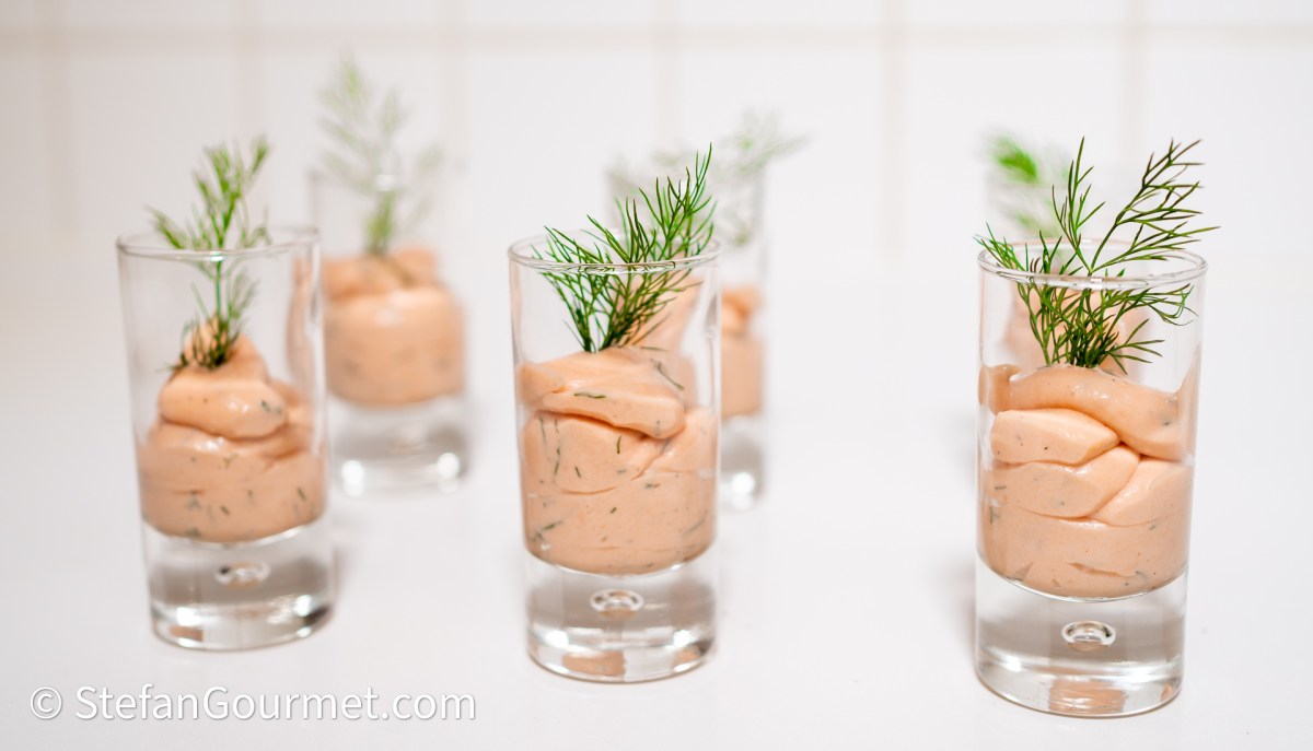 Salmon Mousse (Mousse di Salmone) – Stefan's Gourmet Blog