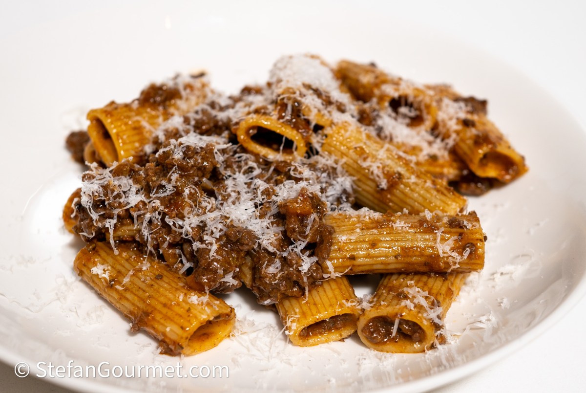 Rigatoni Strascicati col Ragù (Pasta with Florentine Meat Ragù ...